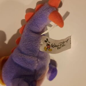 Disney | Toys | Vintage Figment Stuffed Animal Dragon Plush Disney ...